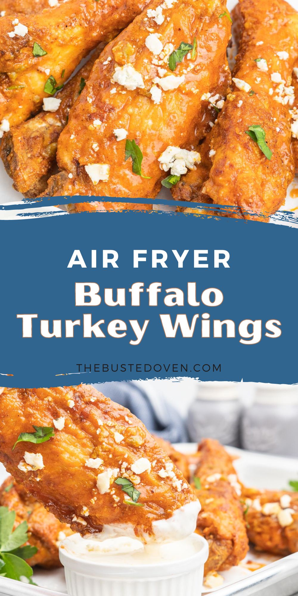 Air Fryer Buffalo Turkey Wings The Busted Oven